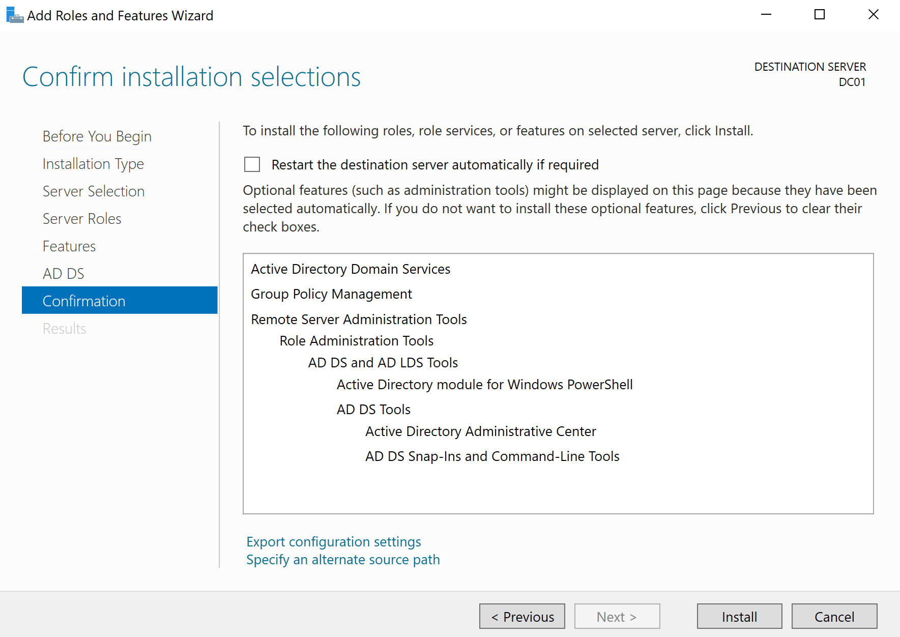 Install Active Directory Server | Configuration Manager ManishBangia
