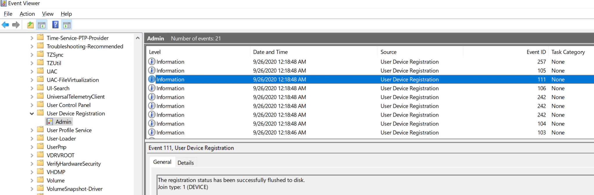 How to register Windows 10 device to Azure AD | Configuration Manager ...