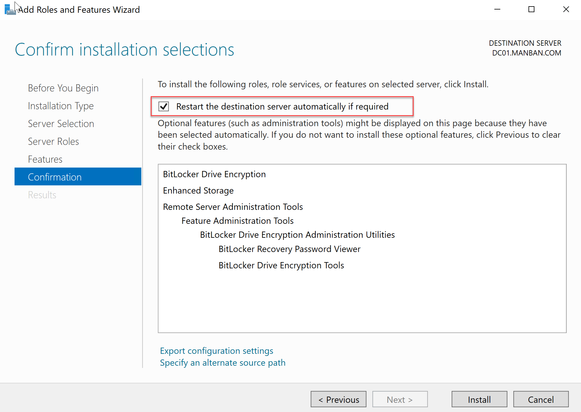 How To Get Bitlocker Recovery Password From Active Directory Configuration Manager Manishbangia
