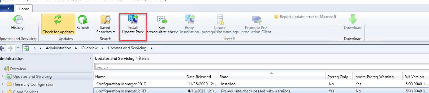 SCCM 2103 Step by Step Upgrade Guide | Configuration Manager ManishBangia