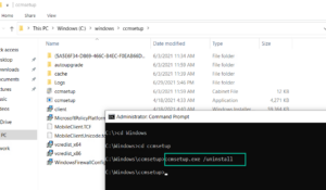 How to uninstall sccm client | Configuration Manager ManishBangia