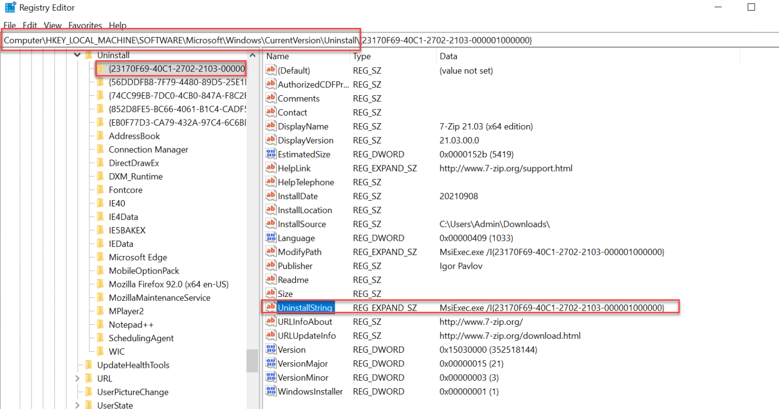 How to Uninstall Package using command line | Configuration Manager ...