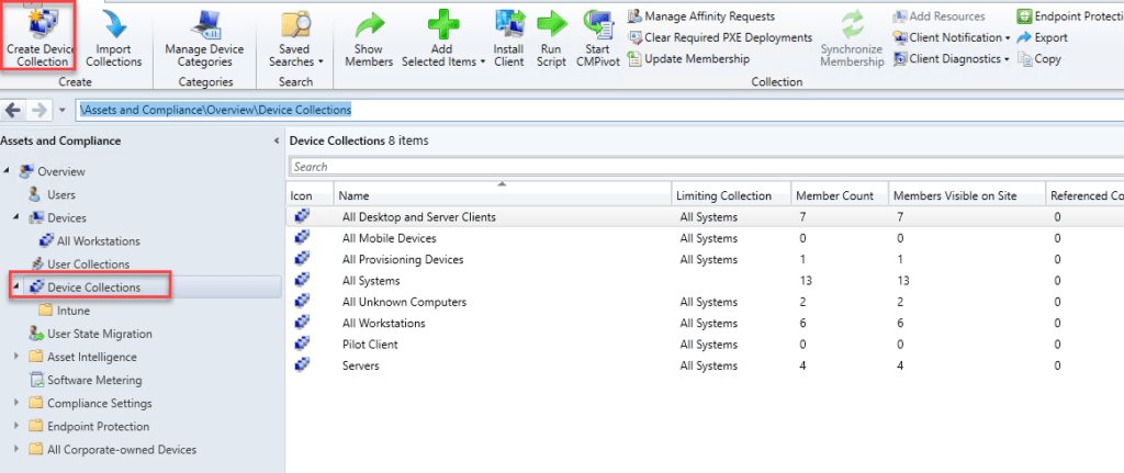 Create Windows 11 And Windows Server 2022 Device Collection Sccm Configuration Manager