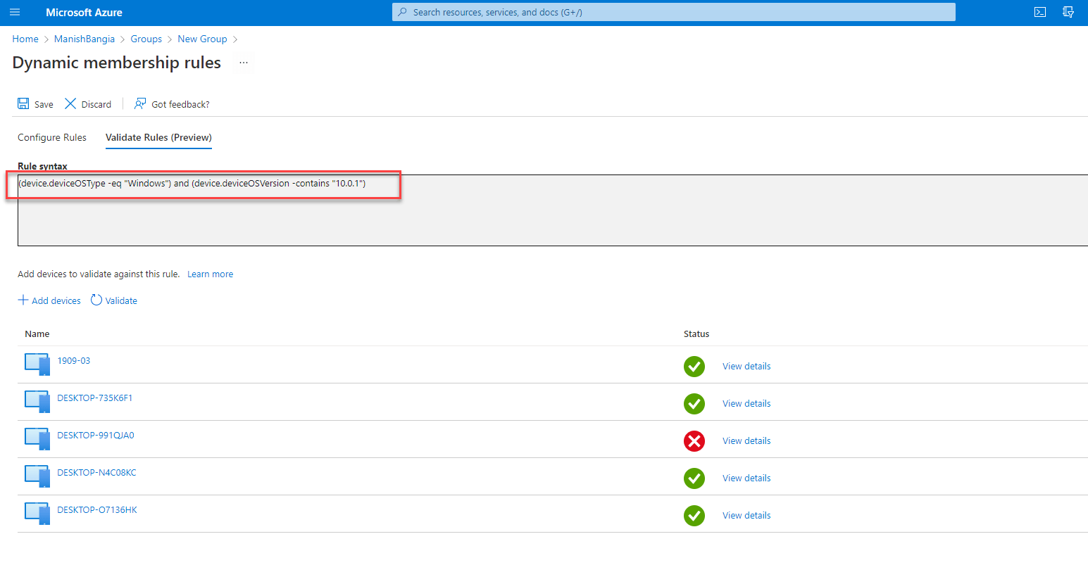 How To Create Dynamic Group In Azure Ad Configuration Manager 2889