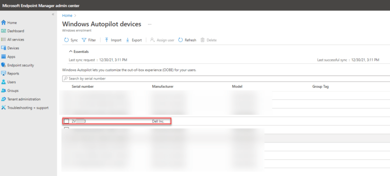 Import Windows AutoPilot devices to Intune using PowerShell | Configuration Manager ManishBangia