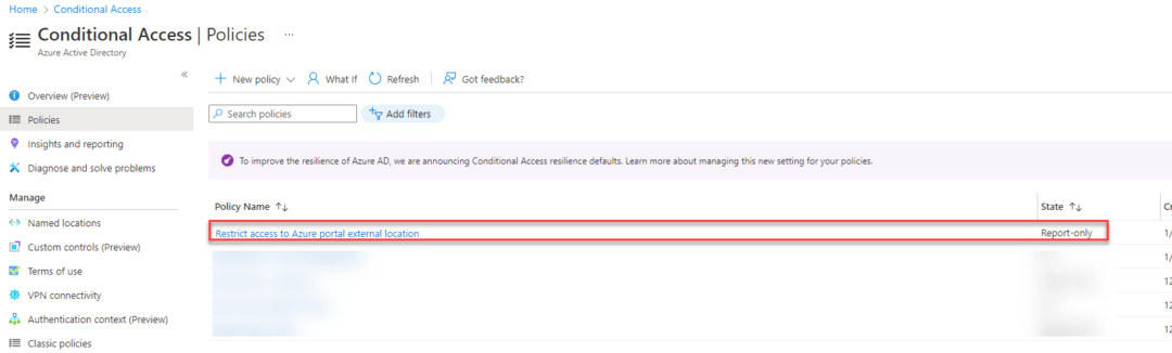 Verify Conditional Access Policies using Report Only mode | Configuration Manager ManishBangia