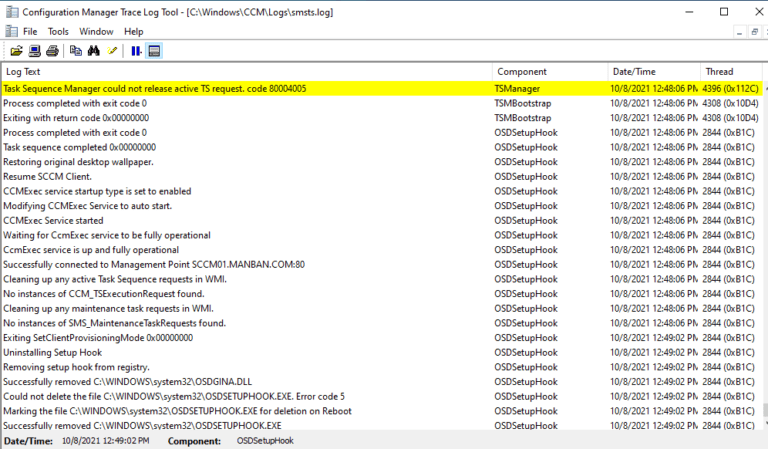 How to read SCCM client log files efficiently | Configuration Manager ManishBangia