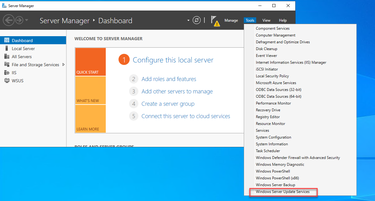 Simplified guide to install and configure WSUS | Configuration Manager ...