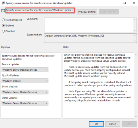 What is Dual Scan and impact on WUfB policies | Configuration Manager ...