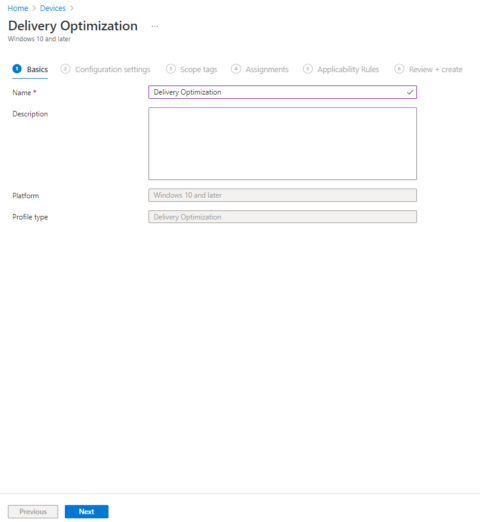 Setup And Configure Delivery Optimization Using Intune Configuration Manager Manishbangia