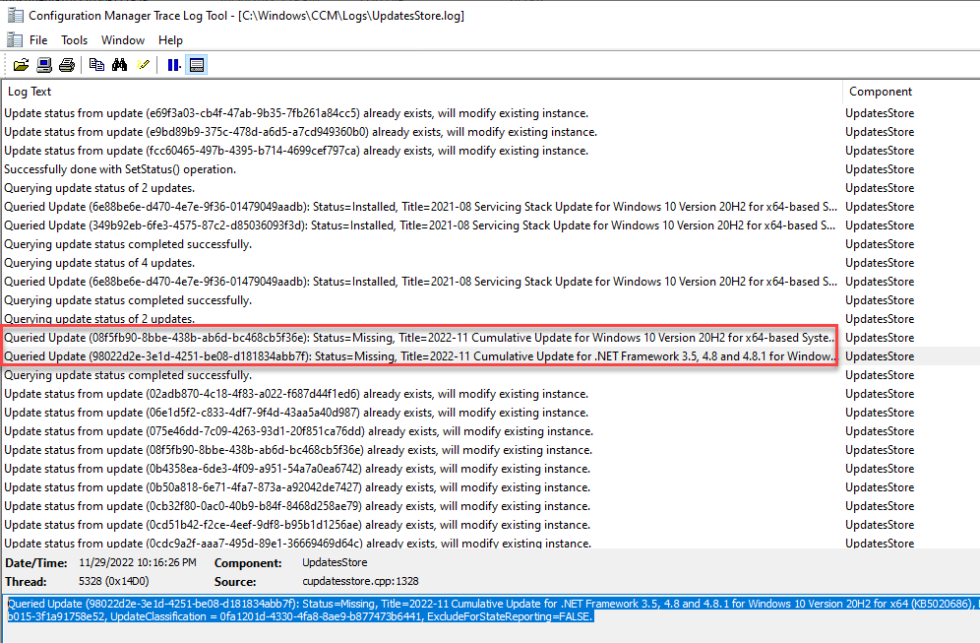 Track Sccm Software Update Patch Deployment Through Client Log Flow