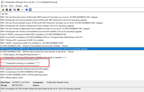 SCCM 2303 – Step by step Upgrade guide for ConfigMgr 2303 ...