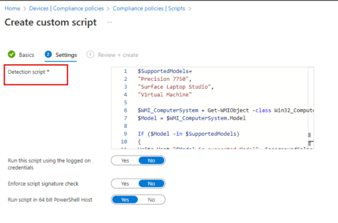 How to create custom compliance policy in Intune | Configuration ...