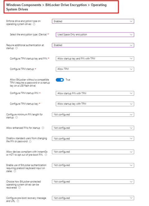 How to configure BitLocker on Windows devices using Intune ...