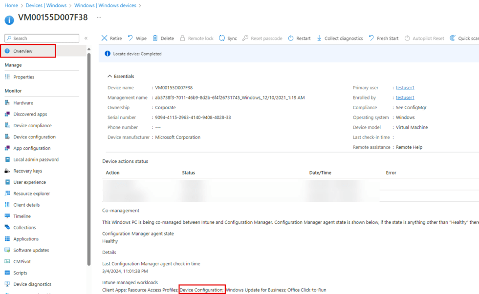 Device configuration workload for MDM policy and SCCM co-management | Configuration Manager ...