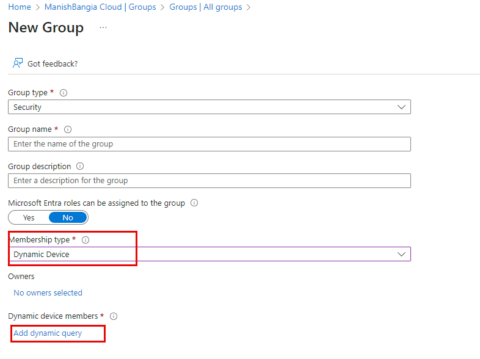 Create Dynamic group using Regex in Microsoft Entra ID | Configuration Manager ManishBangia